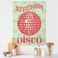 Kitchen Disco - Large Magnetic Notice Board / Wall Art – Beyond the ...