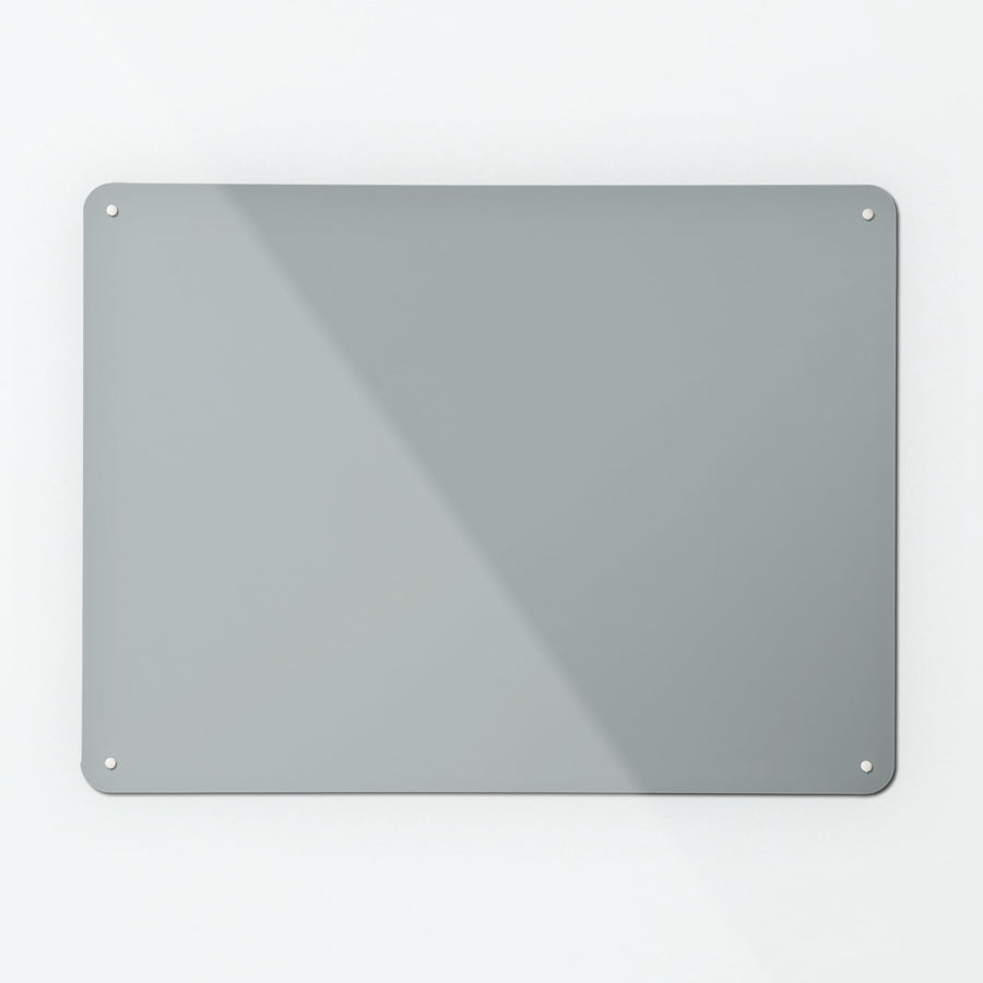 Plain Grey - Large Magnetic Notice Board / Wall Art – Beyond the Fridge ...